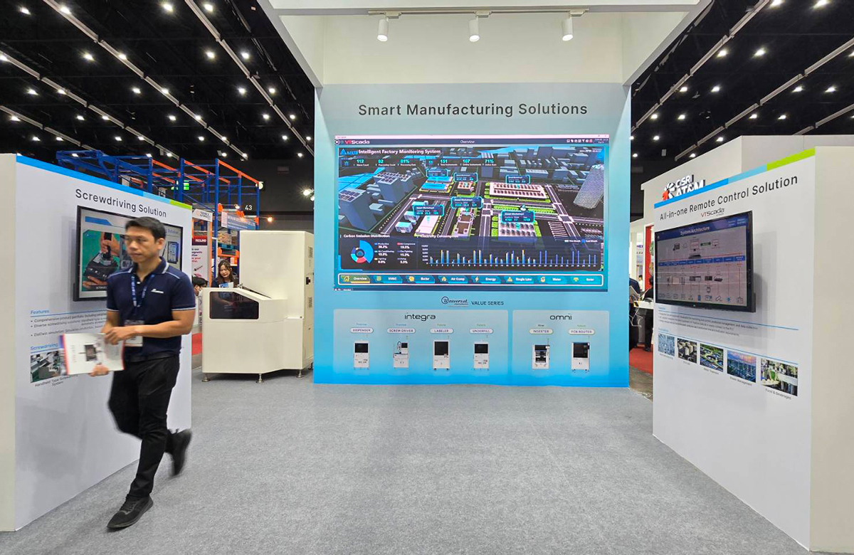 Delta Showcase Intelligent Automation and Process Solutions for Electronics Production at the ME2024